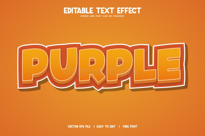 Editable 3d Text Effect Template Use for Logo and Business Brand Stock ...