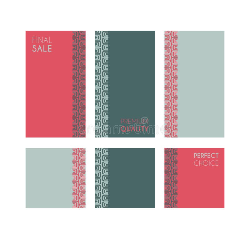 Editable Design Templates. Frames for Web, Banners, Video, Social Media ...