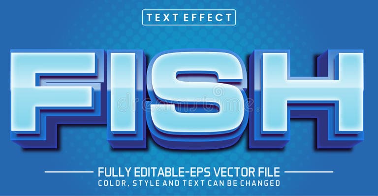 Fish Font Editable Stock Illustrations – 295 Fish Font Editable Stock ...