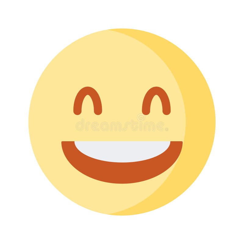 An Editable Icon of Laughing Emoji, Easy To Use and Download Stock ...