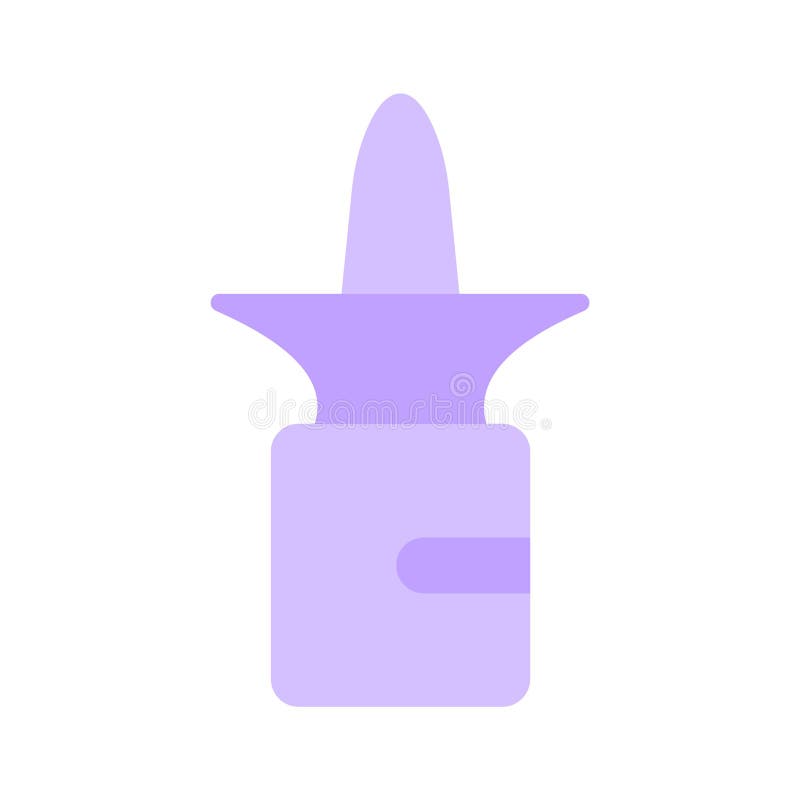 Editable Icon of Nasal Spray, Nose Spray Vector Design Stock Vector ...