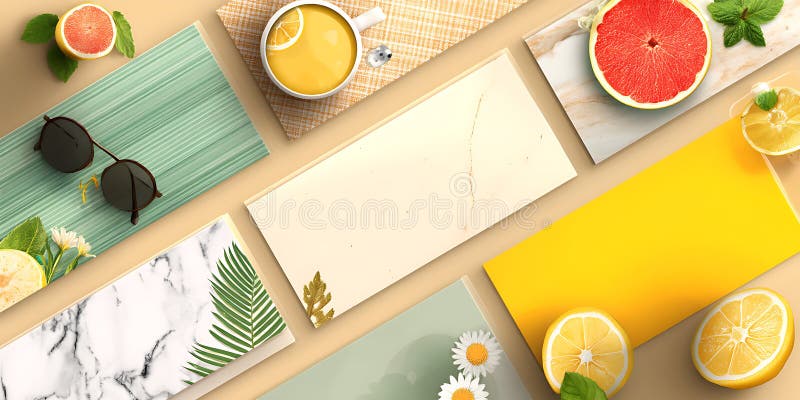 Editable Label and Banner Templates with Soft Gradients Wallpaper ...