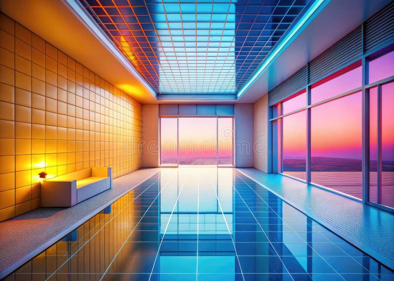 Editable Perspective Grid Room Backgrounds Scalable 3D Room Mockups for Interior Design ...