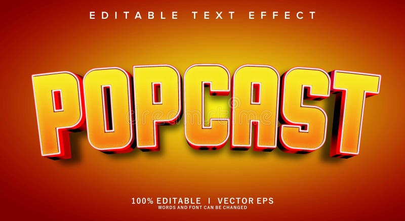 Popcast Stock Illustrations – 1 Popcast Stock Illustrations, Vectors ...