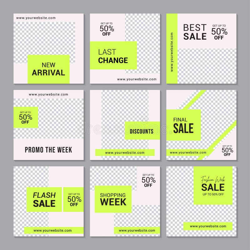 Editable Post Template Social Media Banners for Digital Marketing. Vol ...