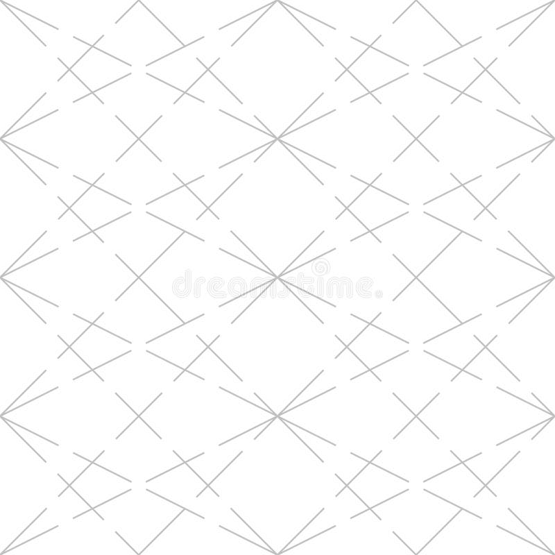 Editable Seamless Geometric Pattern with Dashed Line Stock Vector ...