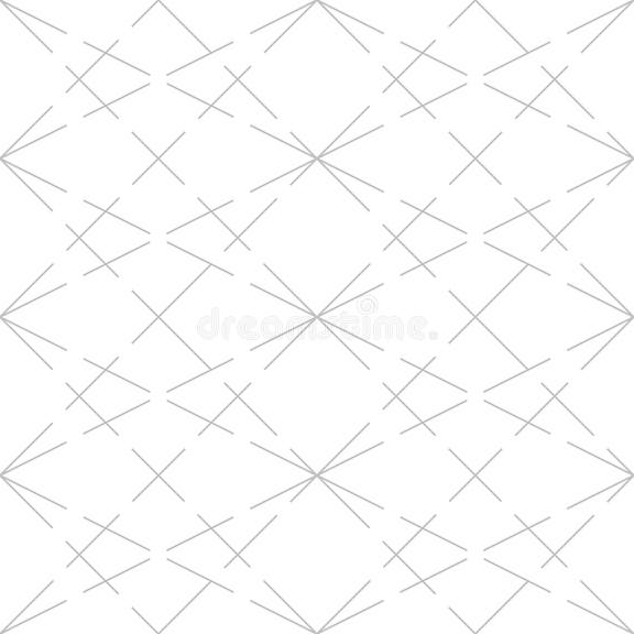 Editable Seamless Geometric Pattern with Dashed Line Stock Vector ...