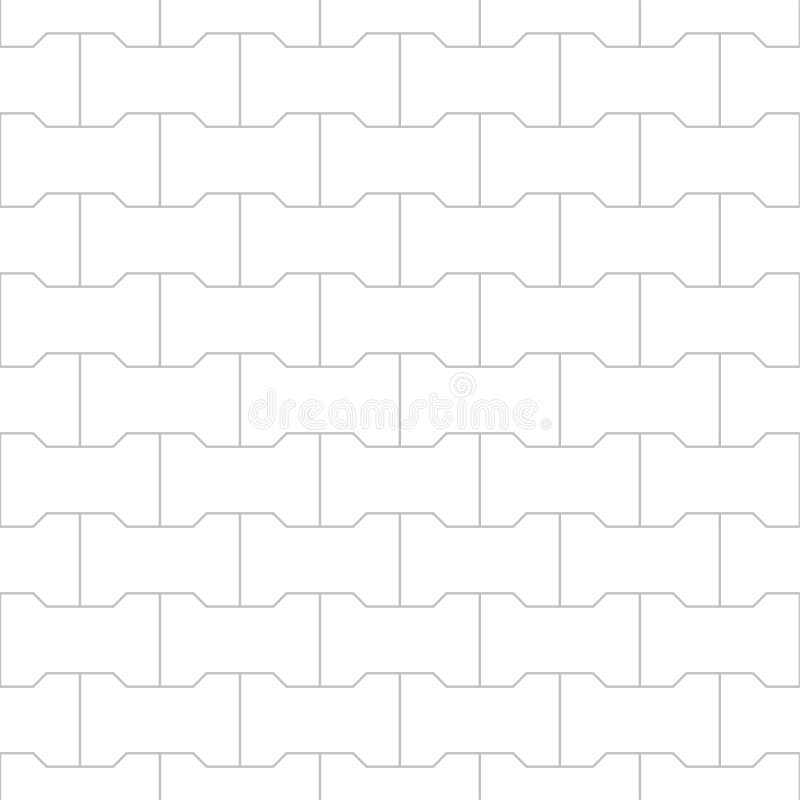 Editable Seamless Geometric Pattern Tile Stock Vector - Illustration of ...