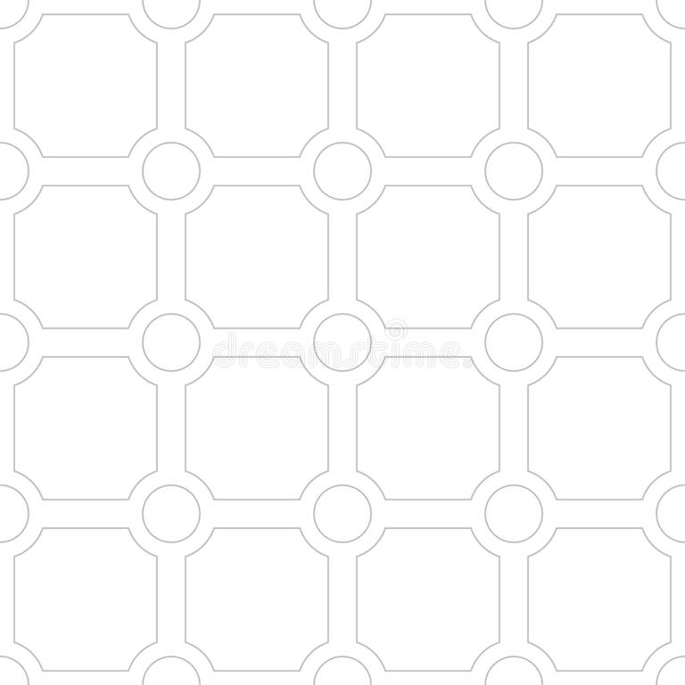 Editable Seamless Geometric Pattern Tile Stock Vector - Illustration of ...