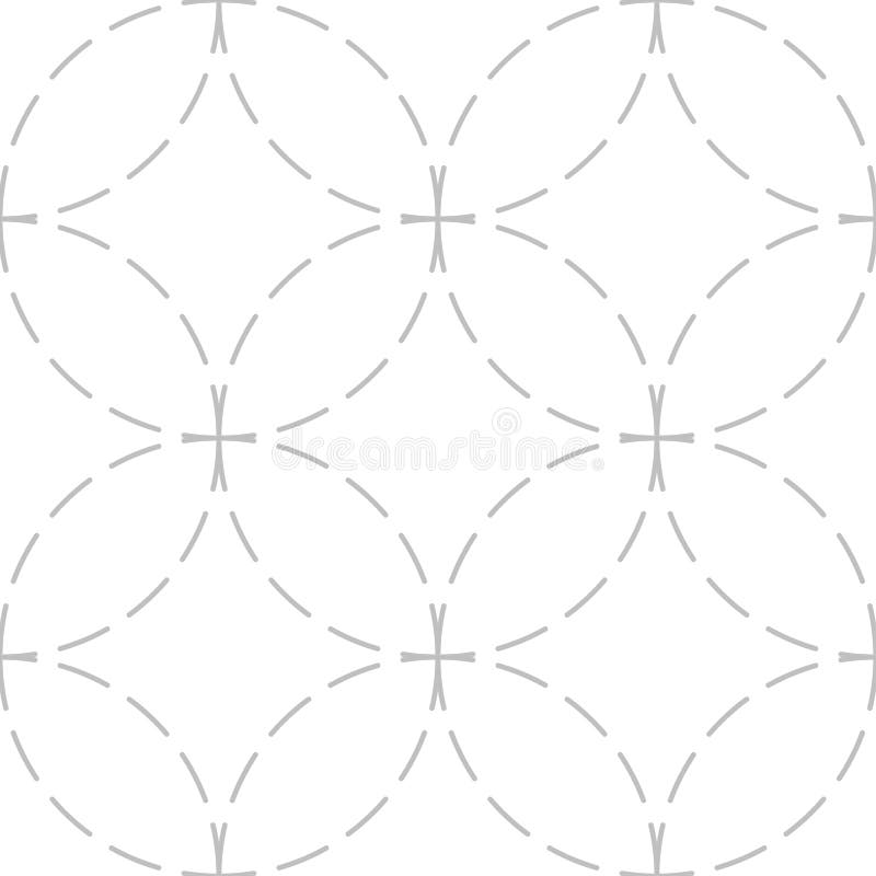 Editable Seamless Geometric Pattern Tile Stock Vector - Illustration of ...