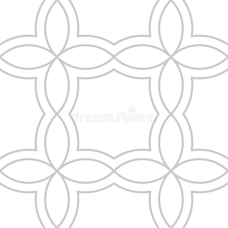 Editable Seamless Geometric Pattern Tile Stock Vector - Illustration of ...