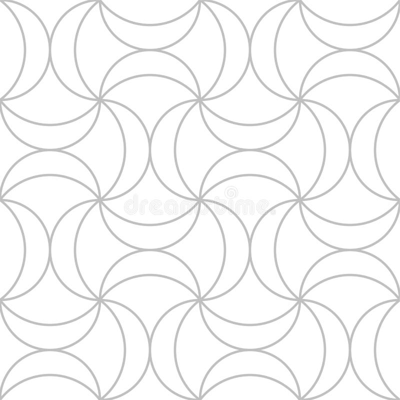 Editable Seamless Geometric Pattern Tile Stock Vector - Illustration of ...