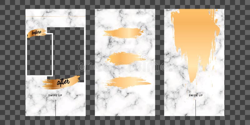 Editable Stories Template.Mockup for Photo Isolated on Transparent ...