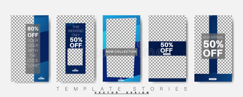 Editable Story Background Template. Vector Modern Design Background for ...