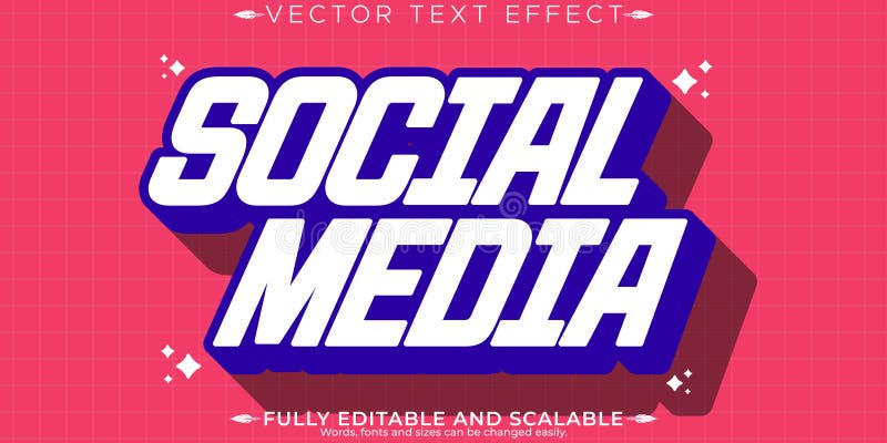 Editable Stylish Text Effect, Editable Modern Lettering Typography Font ...