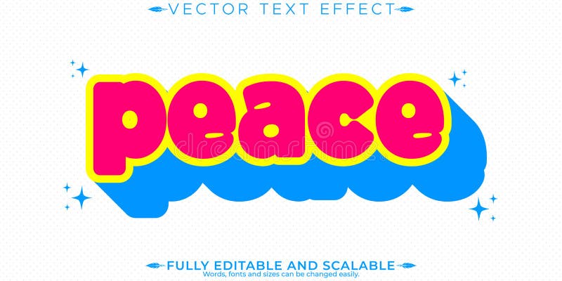 Editable Stylish Text Effect, Editable Modern Lettering Typography Font ...