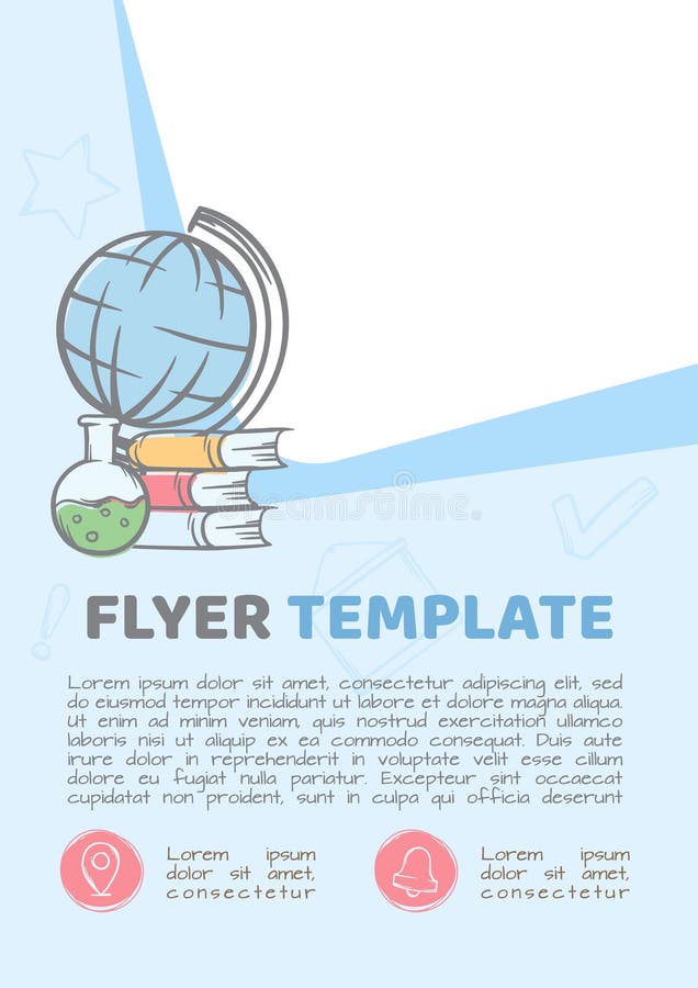 Editable Template for Flyer, Advertisement, Post, with Copy Space ...