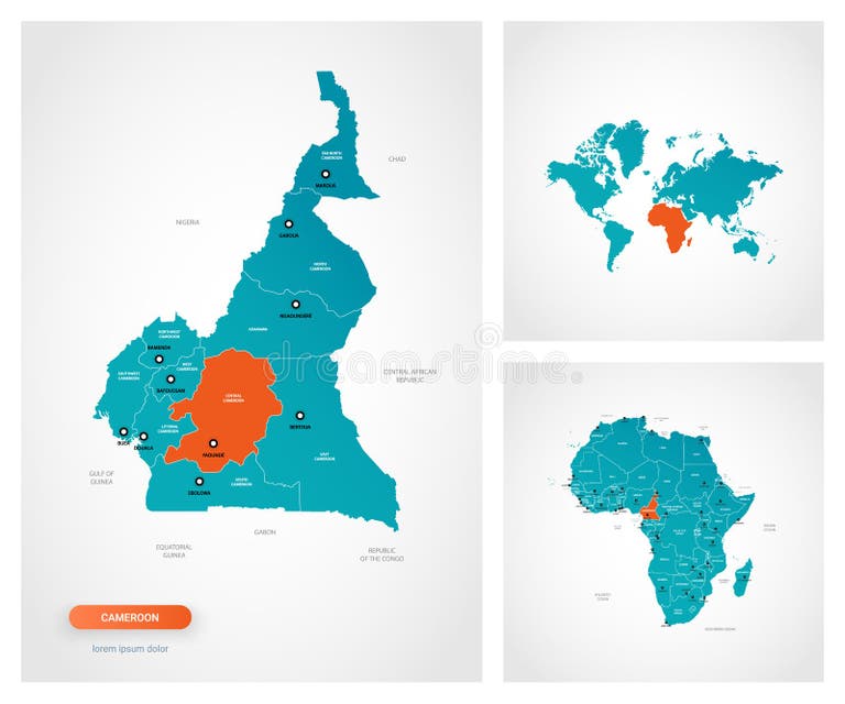 Africa Map Template Stock Illustrations – 18,791 Africa Map Template ...
