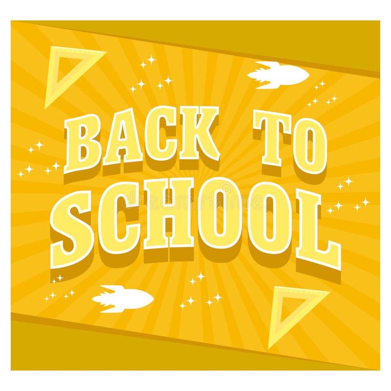 Editable Text Effect, Back To School. Flat Vector Modern Stock Vector ...