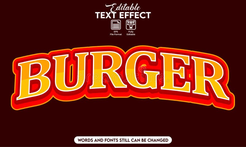 Burgers Text Stock Illustrations – 471 Burgers Text Stock Illustrations ...