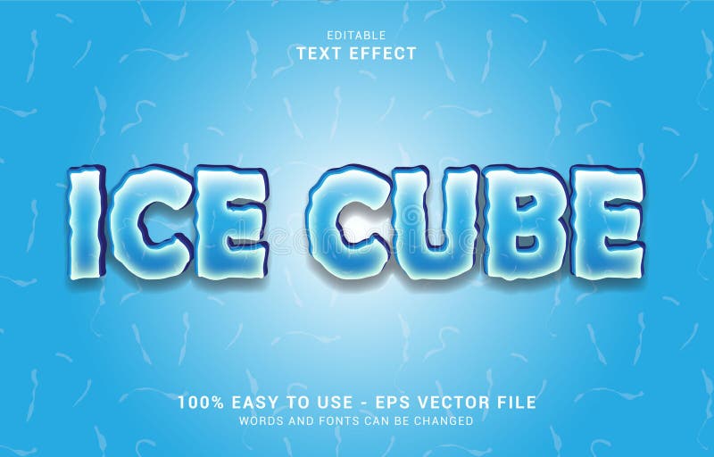 Ice Cube Font