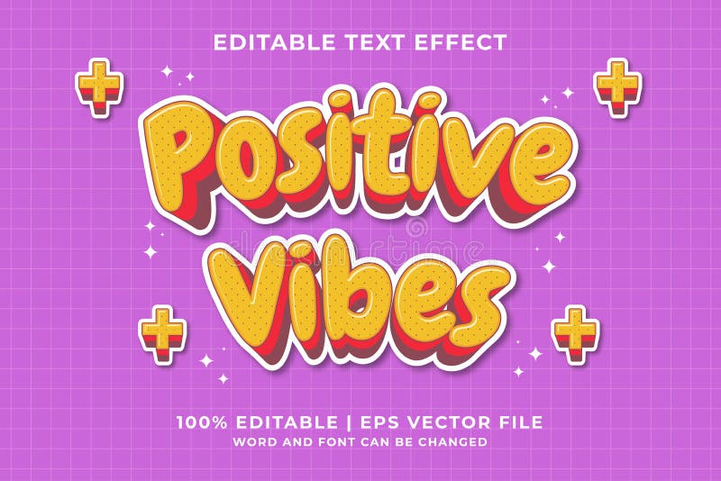 Effect of Positive and Negative Persons Infographic Stock Vector ...