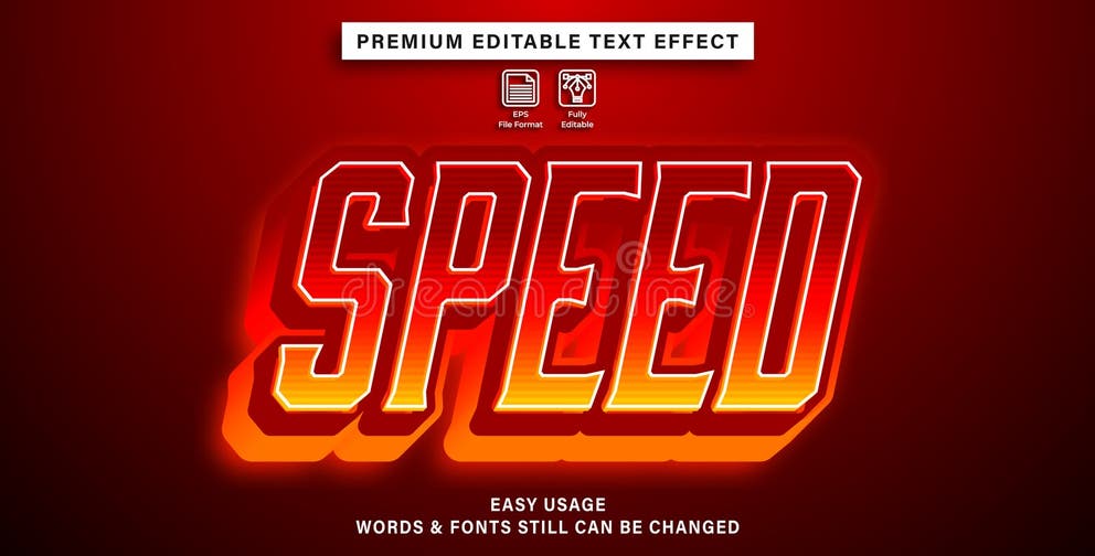 Editable Text Speed Stock Illustrations – 1,215 Editable Text Speed ...