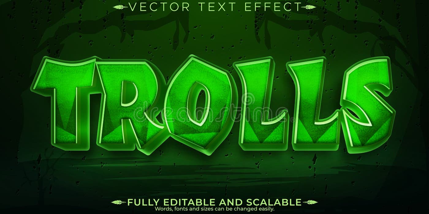 Troll Text Stock Illustrations – 726 Troll Text Stock Illustrations ...