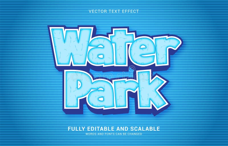 Editable Text Logo Water Stock Illustrations – 583 Editable Text Logo ...