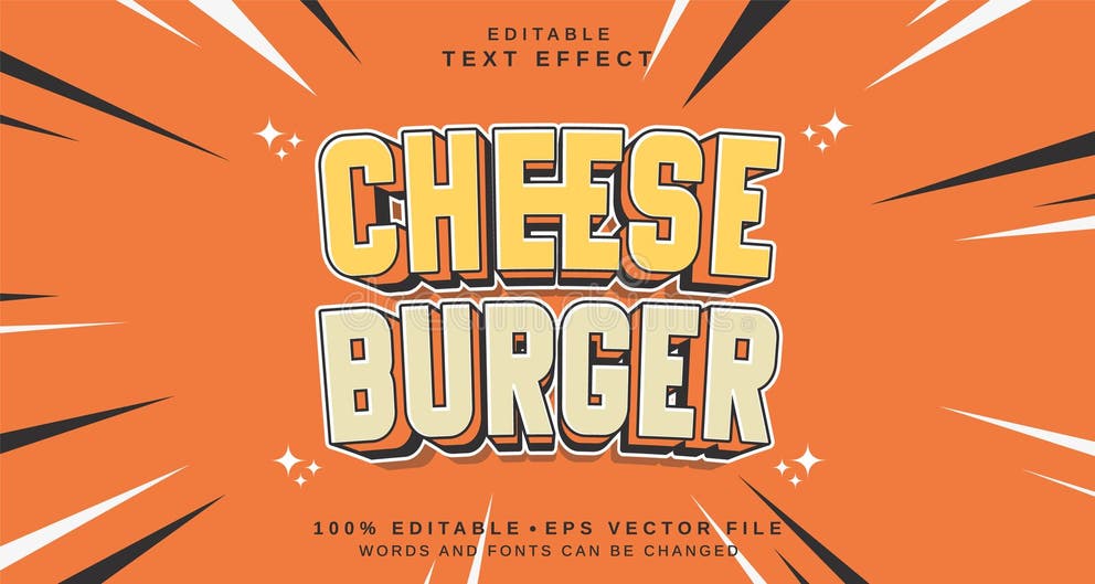 Cheese Burger Font Stock Illustrations – 1,662 Cheese Burger Font Stock ...