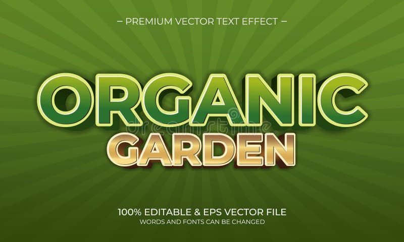 Editable Text Style Effect. Editable Font Style Stock Vector ...