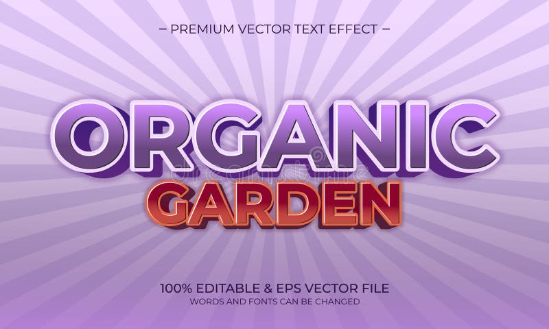 Editable Text Style Effect. Editable Font Style Stock Vector ...