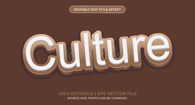 Editable Text Style Effect. Editable Font Style Stock Vector ...