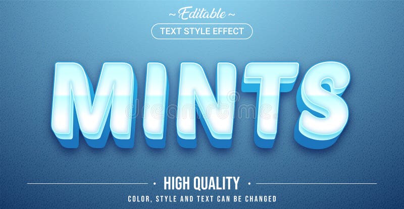 Mint Word Style Stock Illustrations – 183 Mint Word Style Stock ...