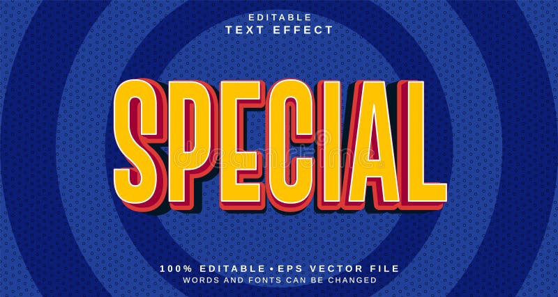 Special Editable Type Stock Illustrations – 2,100 Special Editable Type ...