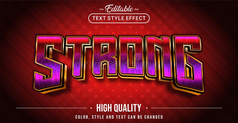 Strong Text Style Theme Stock Illustrations – 1,221 Strong Text Style ...