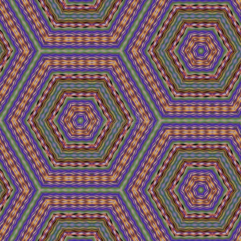 Editable Vector of Colorful Illusional Shapes Stock Image - Image of ...