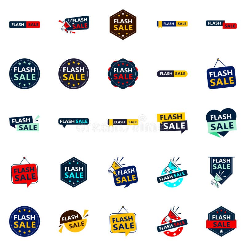 25 Editable Vector Designs in the Flash Sale Bundle Perfect for ...