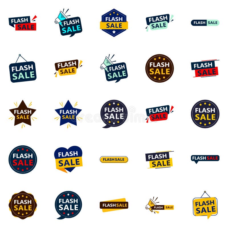 25 Editable Vector Designs in the Flash Sale Bundle Perfect for ...