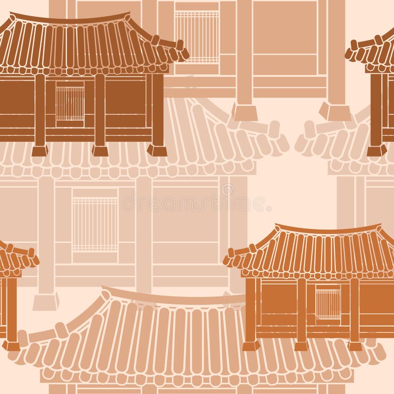 Traditional Hanok Stock Illustrations – 311 Traditional Hanok Stock ...
