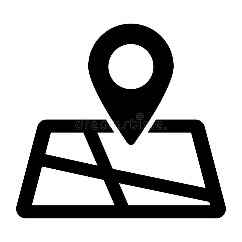 Editable Vector Icon of Location Map Trendy Design, Map Navigation ...