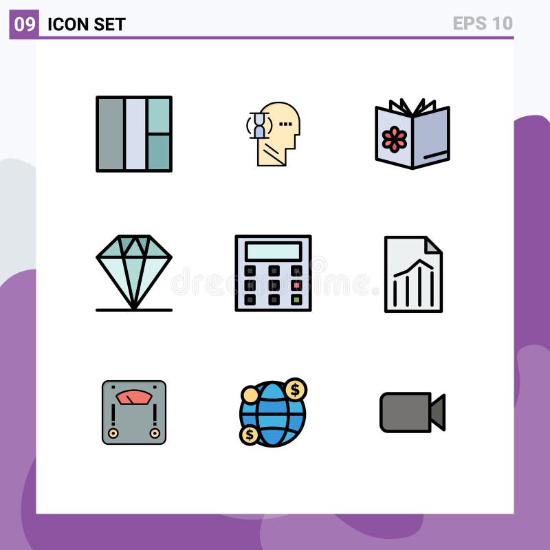 Engineering Calculation Line Icon, Vector. Engineering Calculation ...
