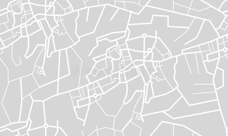 Editable vector street map stock vector. Illustration of road - 211905398