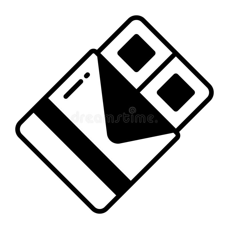 An Editable Vector of Yummy Chocolate, Ready To Use Icon Stock Vector ...