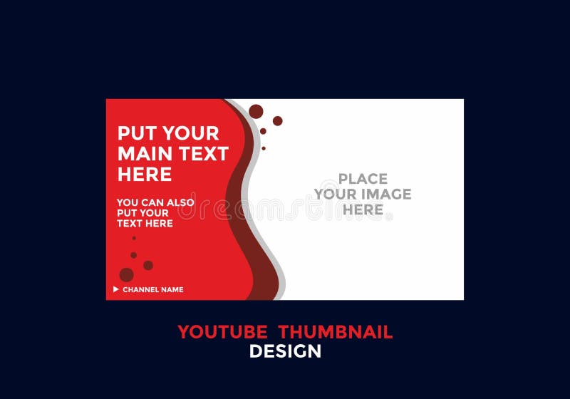 Youtube Thumbnail Red Stock Illustrations – 117 Youtube Thumbnail Red ...