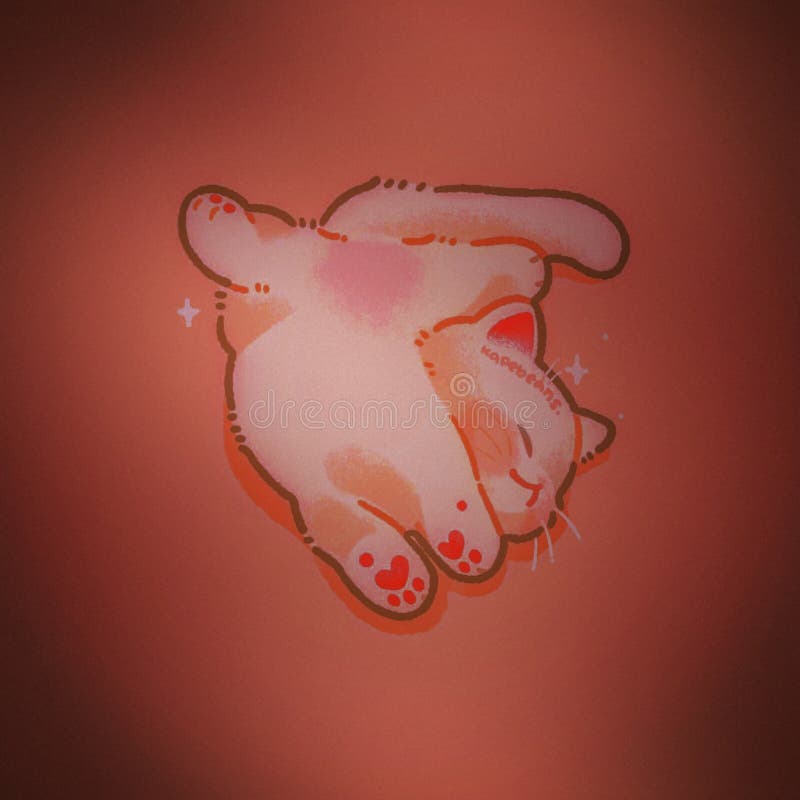 Edited cat ðŸ ˆ stock illustration. Illustration of nose - 218852436