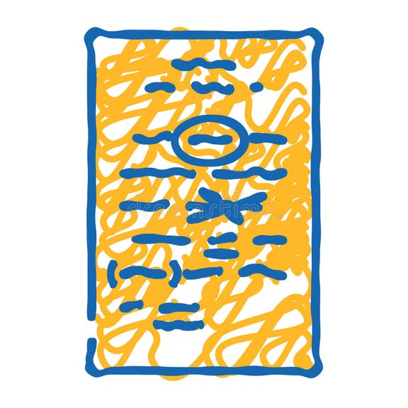 Editing Content Technical Writer Icon Doodle Illustration Stock Vector ...