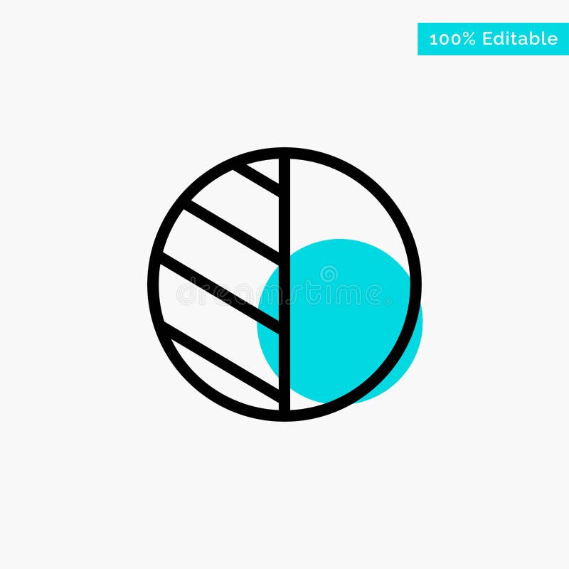 Editing, Photo, Shadow Turquoise Highlight Circle Point Vector Icon ...