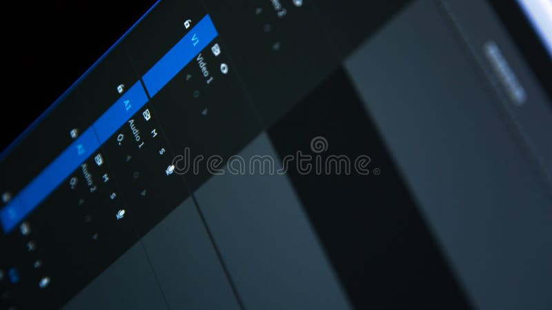 Editing time line stock image. Image of video, studio - 82377223