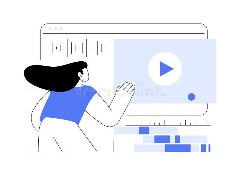 Video Creation Processing Stock Illustrations – 234 Video Creation ...